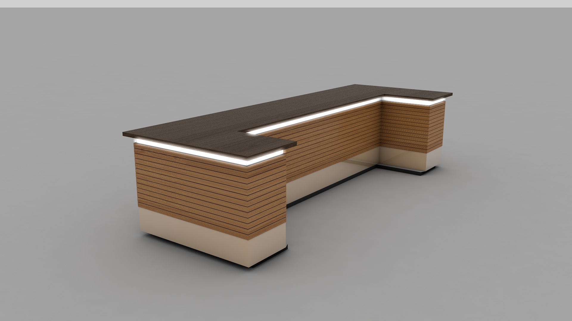 Reception Desk by Gergedan | 3DOcean